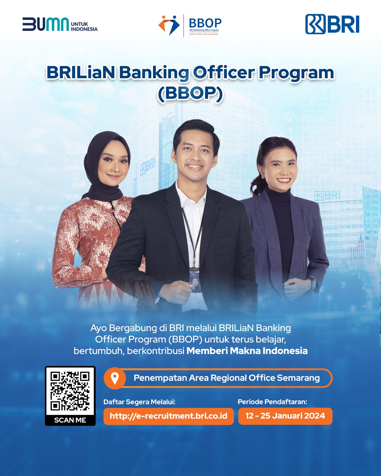 BRILiaN Banking Officer Program (BBOP) - Undip Career Center
